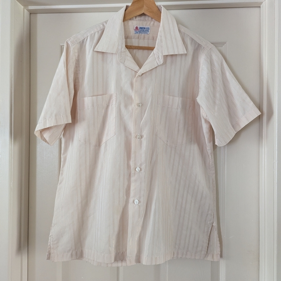 Union Co. | Shirts | Vintage Union Co Custom Tailor Mens Light Rose ...